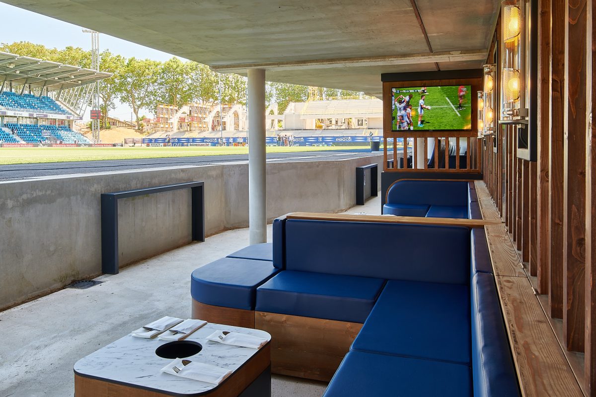 Carré Chroma - Création d’un espace VIP au stade Jean Dauger à Bayonne