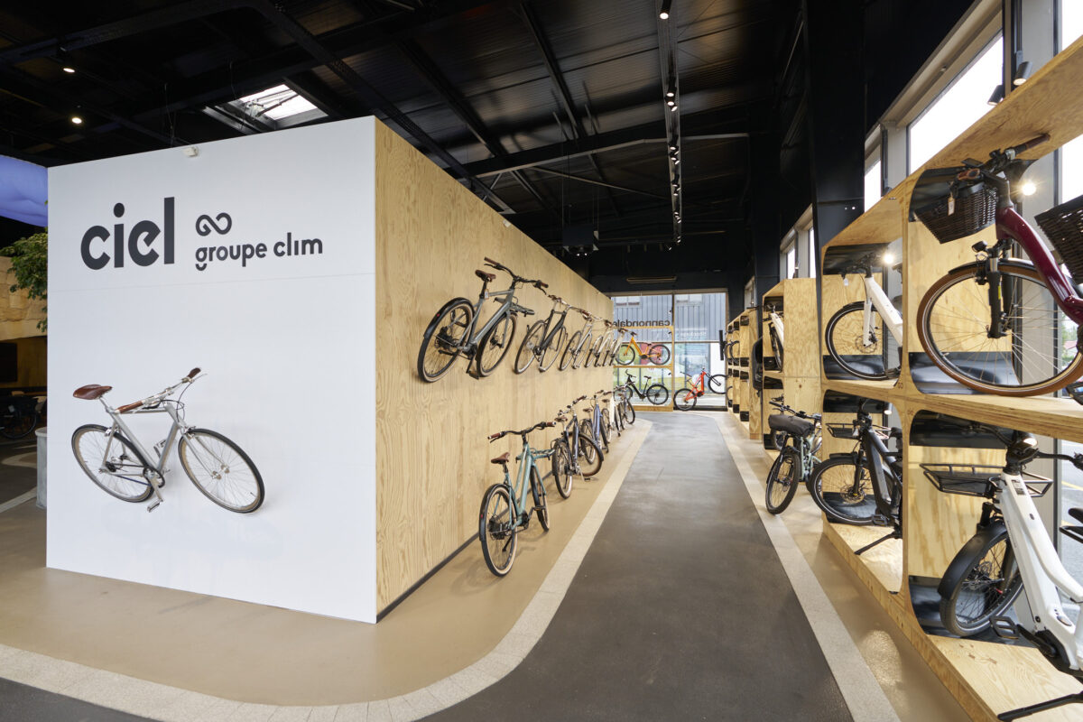 Carré Chroma - Création du magasin Vélo Ciel à Bayonne